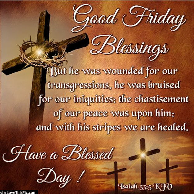 Holy Week – Good Friday – Pastor Ed Boston